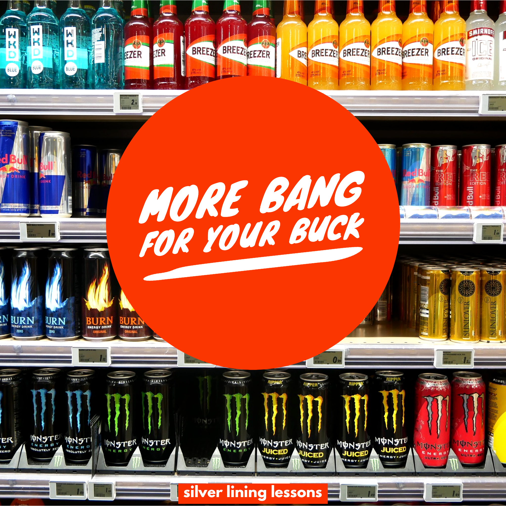 More Bang for Your Buck: Energy Drinks – Silver Lining Lessons