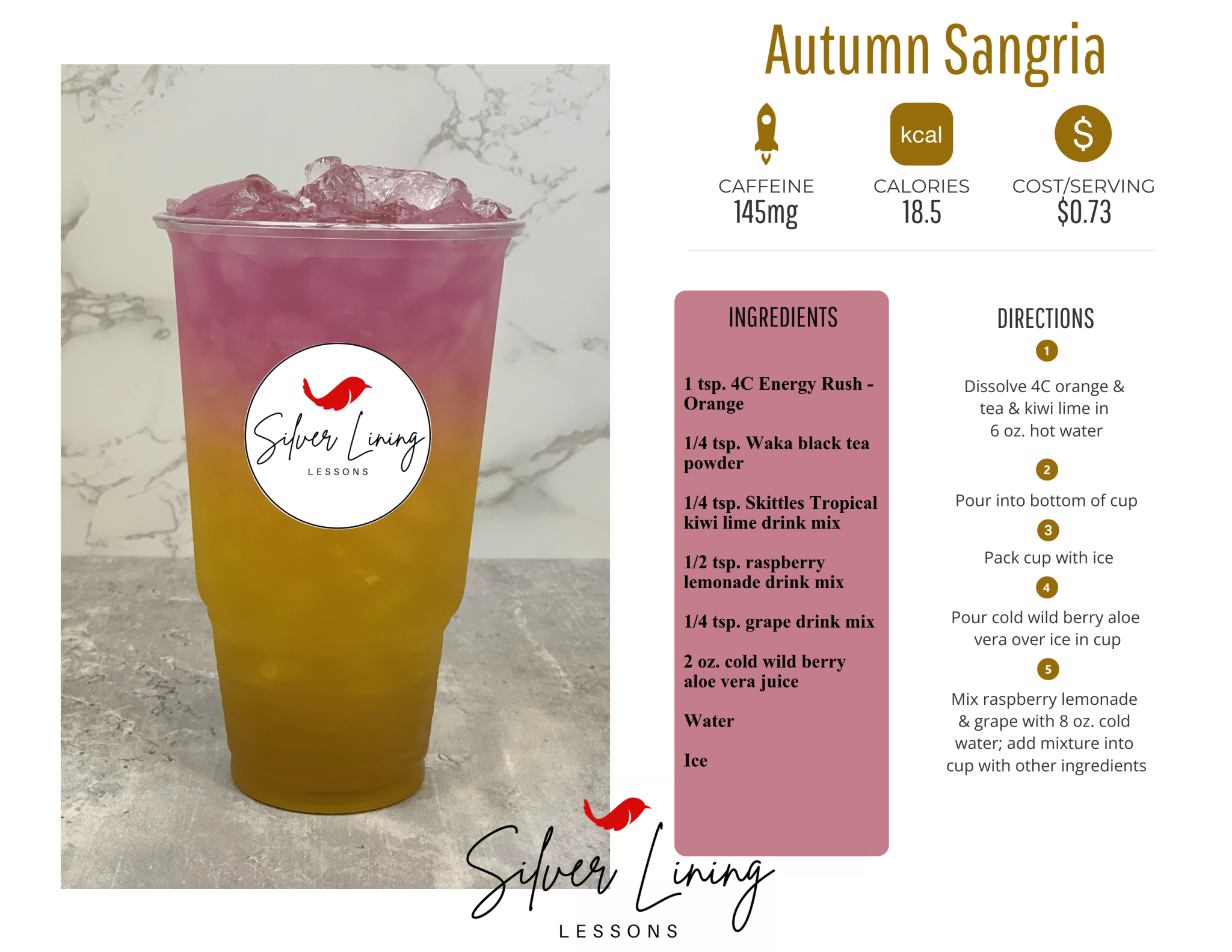 Autumn Sangria – Silver Lining Lessons
