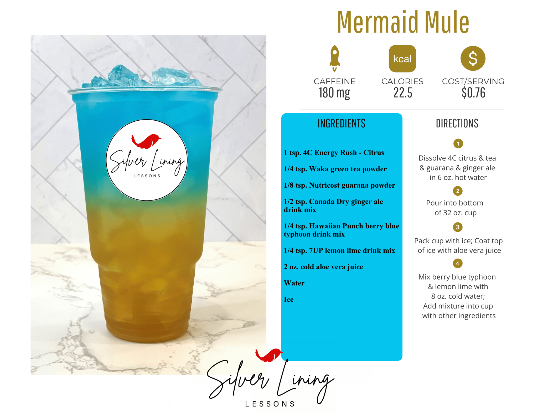 Mermaid Mule – Silver Lining Lessons