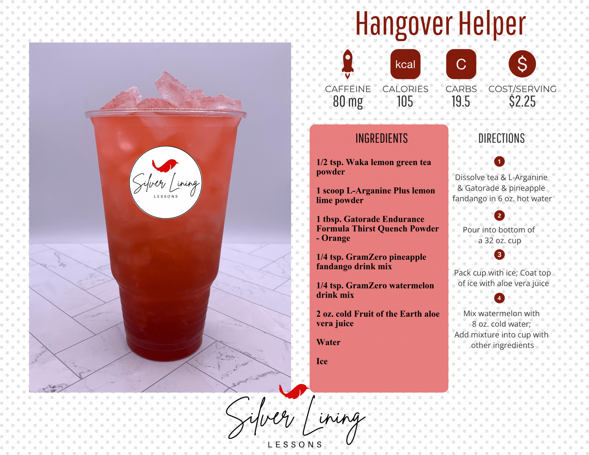 Hangover Helper – Silver Lining Lessons