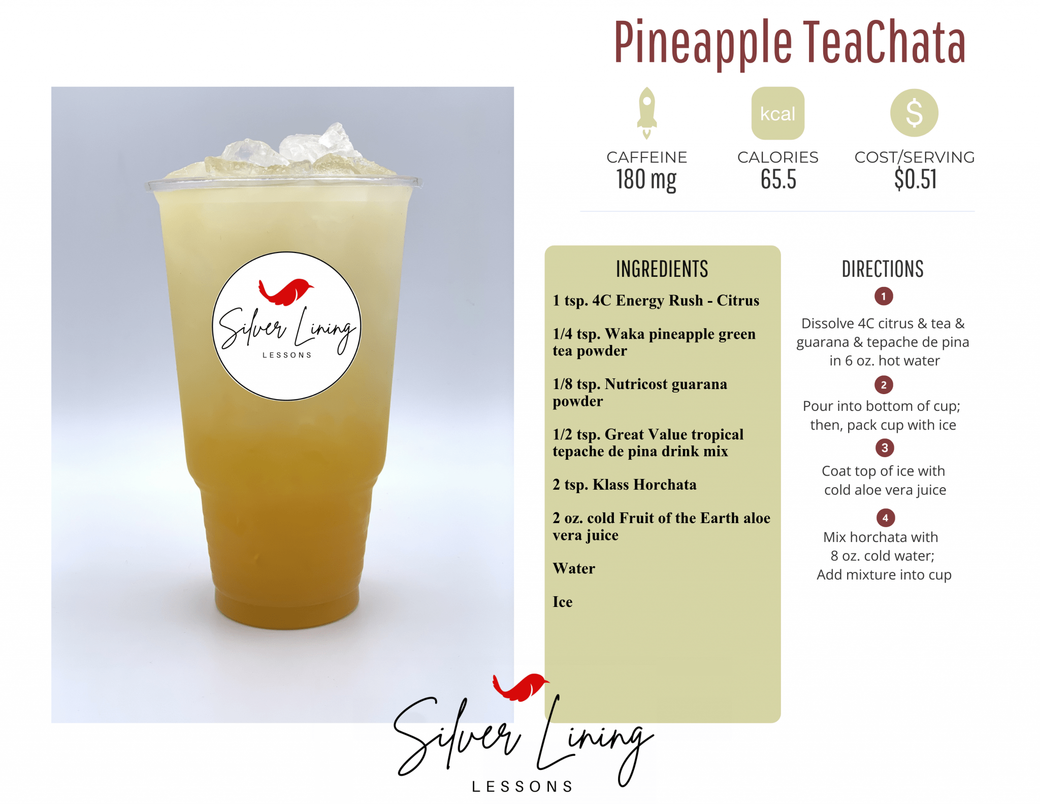 Pineapple TeaChata – Silver Lining Lessons