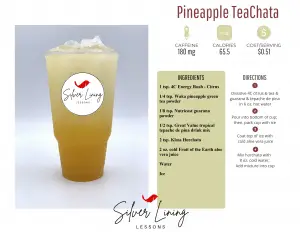 Pineapple TeaChata – Silver Lining Lessons