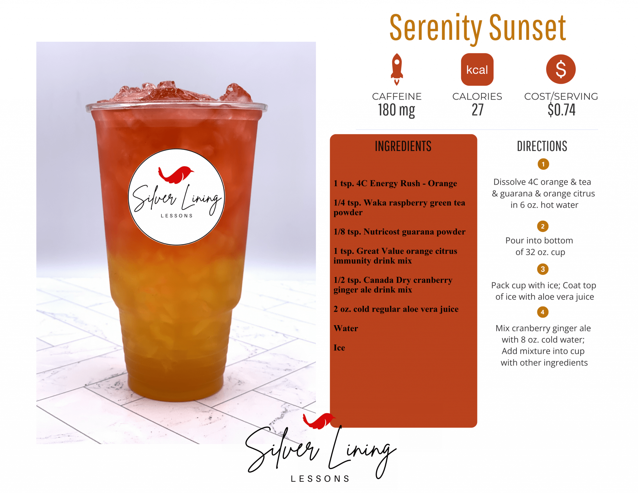 Serenity Sunset – Silver Lining Lessons