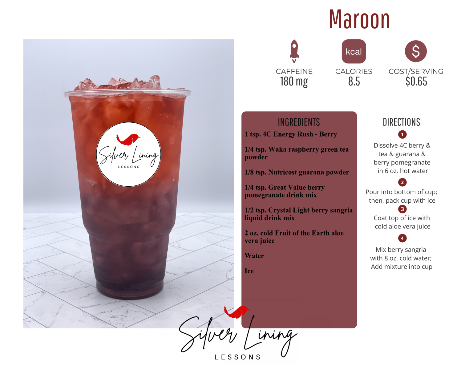 Maroon – Silver Lining Lessons