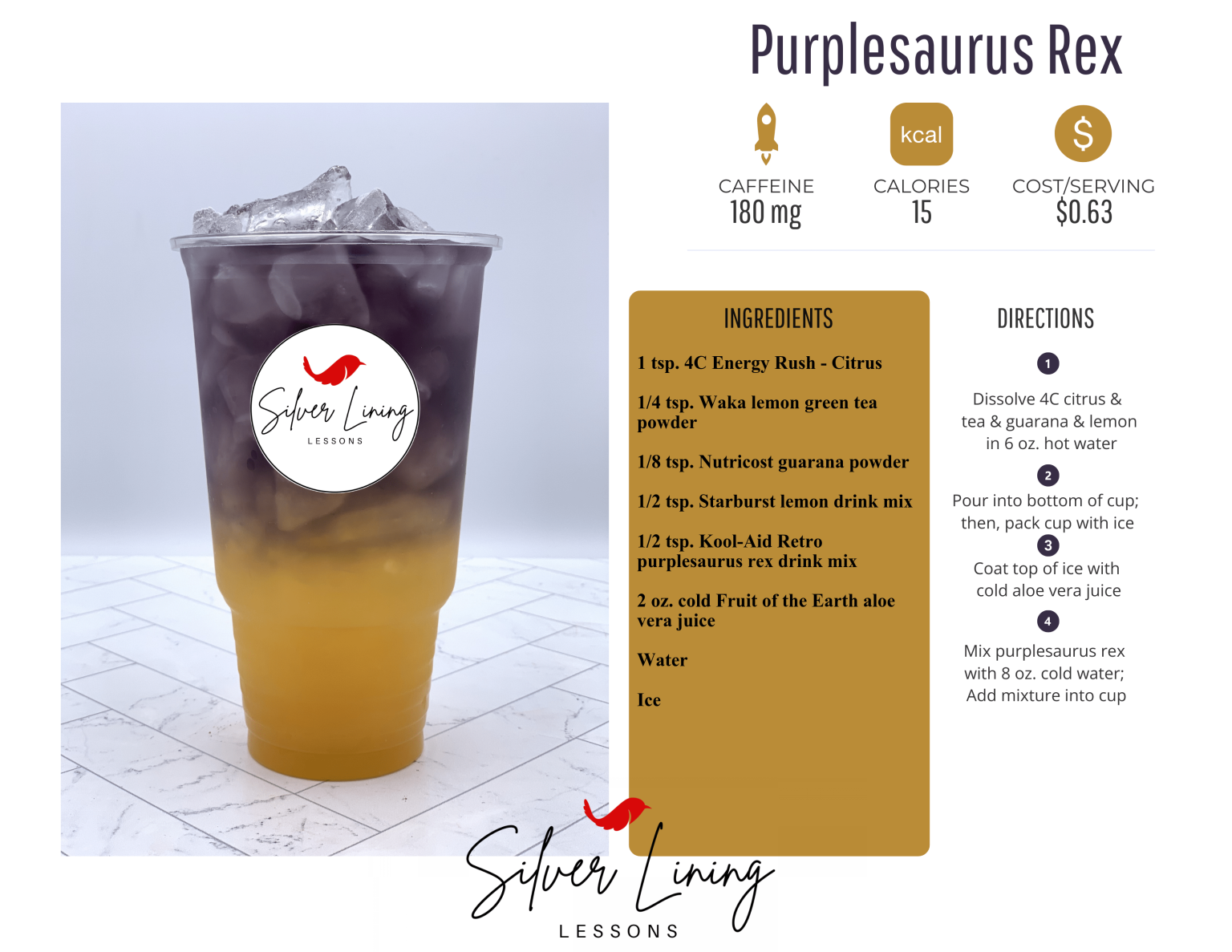 Purplesaurus Rex – Silver Lining Lessons