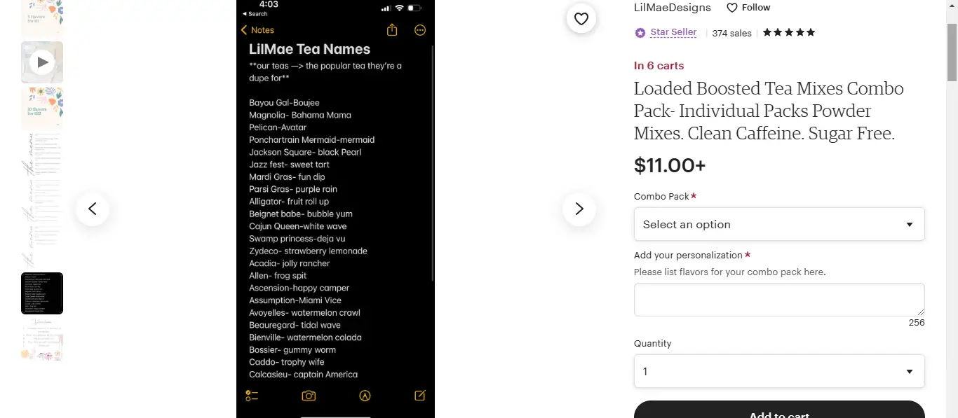 Etsy: The Wild West of Loaded Teas – Silver Lining Lessons