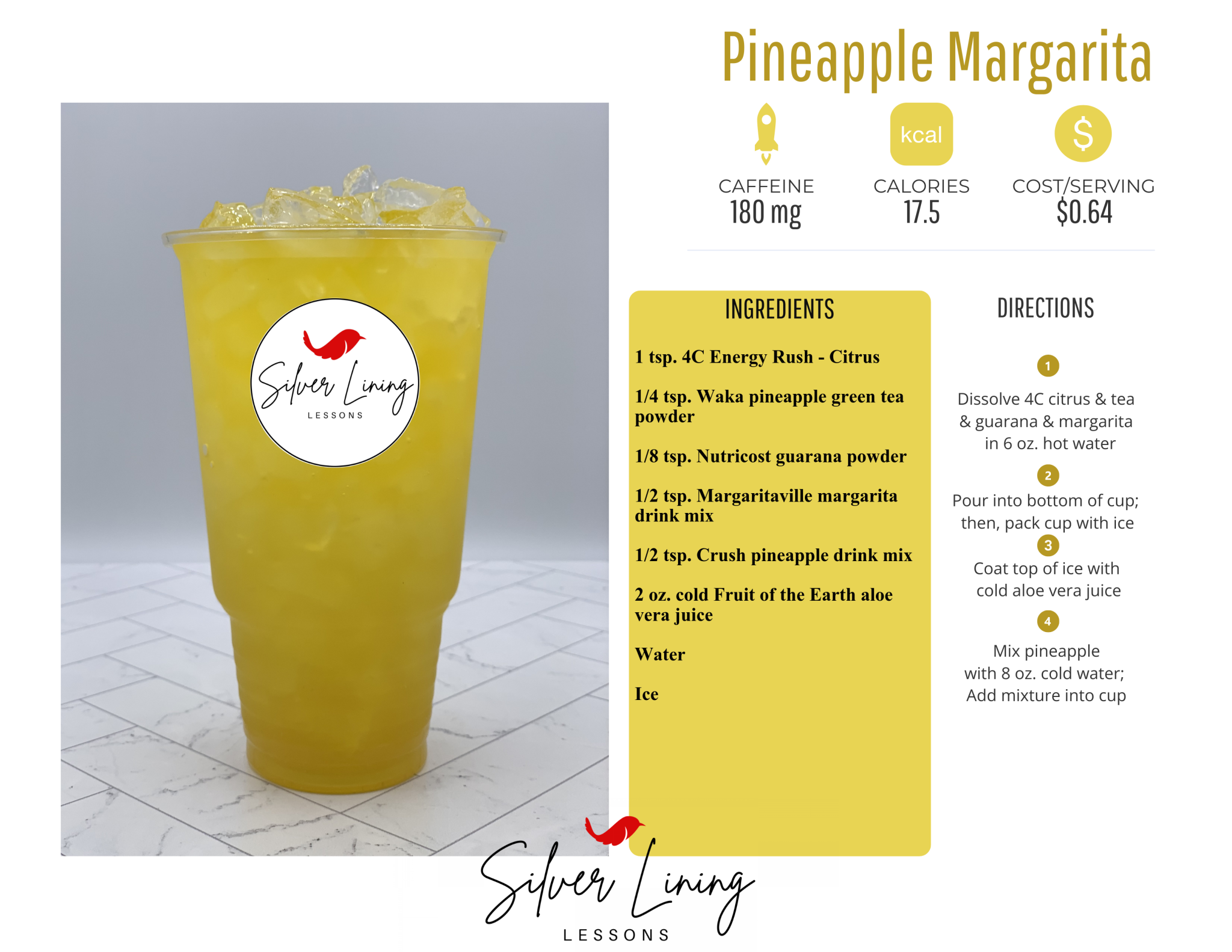 Pineapple Margarita – Silver Lining Lessons