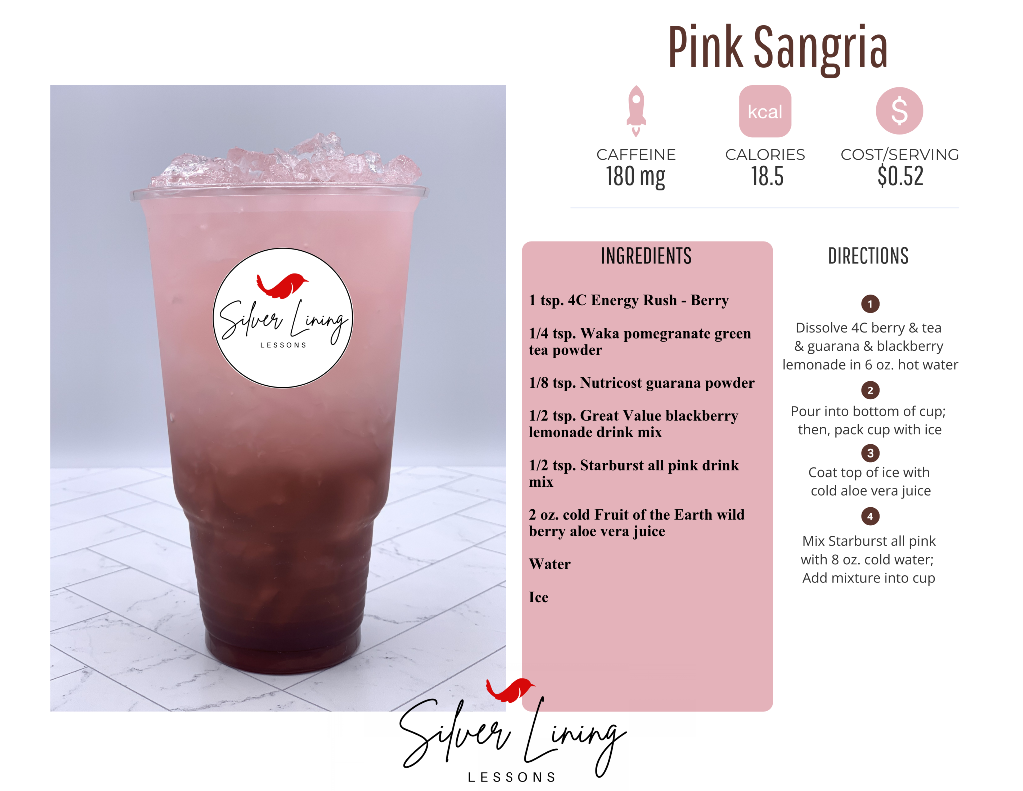 Pink Sangria – Silver Lining Lessons