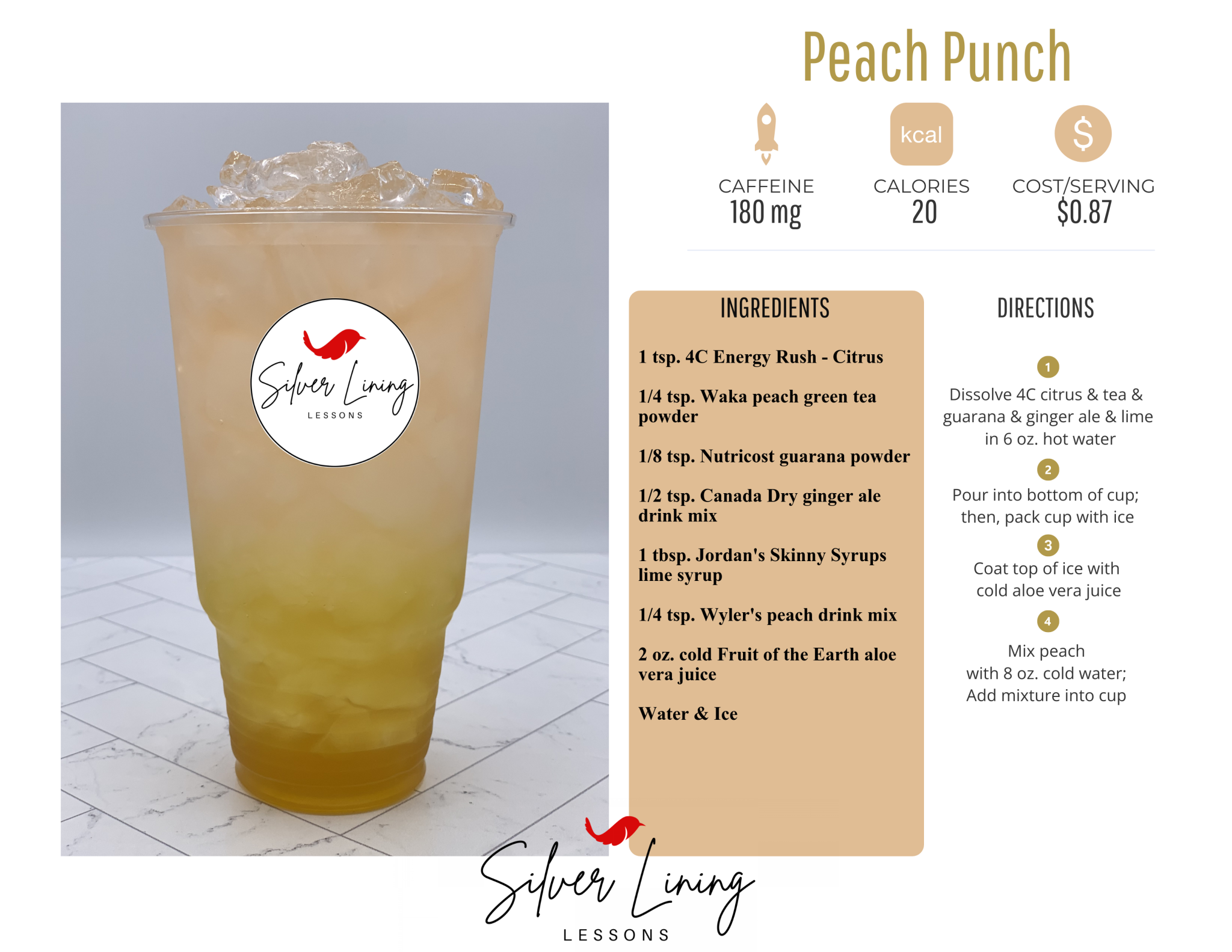 Peach Punch – Silver Lining Lessons