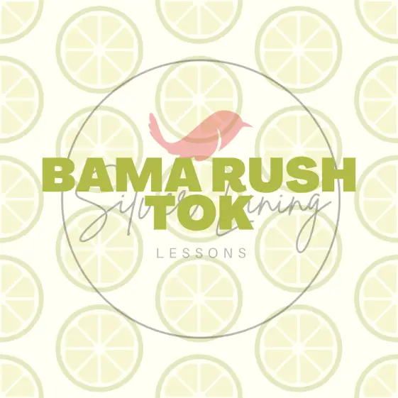 Bama Rush Tok Water – Silver Lining Lessons