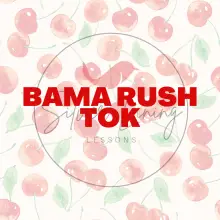 Bama Rush Tok Water – Silver Lining Lessons