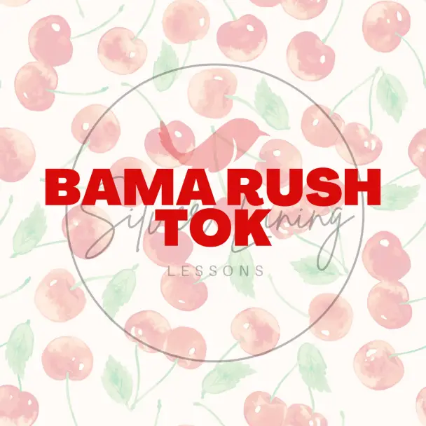 Bama Rush Tok Water – Silver Lining Lessons