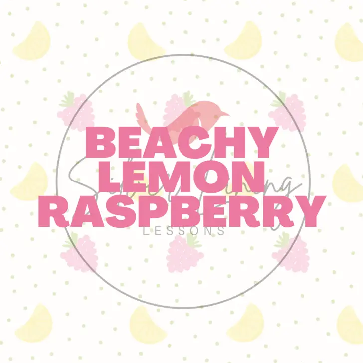 Beachy Lemon Raspberry Water – Silver Lining Lessons