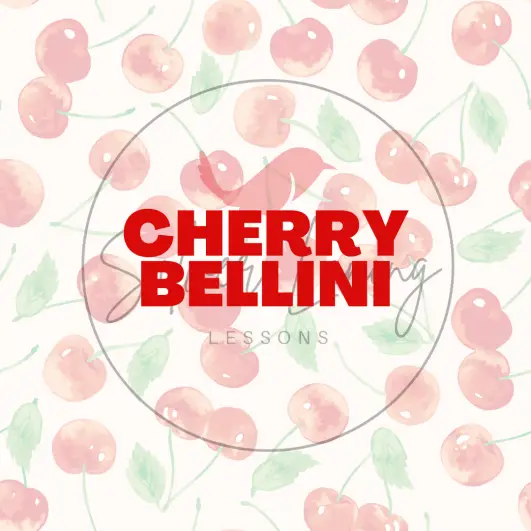 Cherry Bellini Water – Silver Lining Lessons