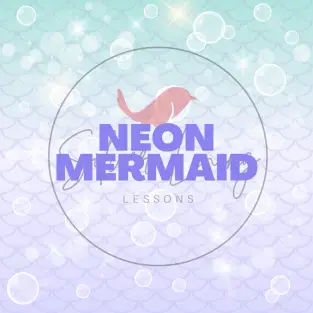 Neon Mermaid Water – Silver Lining Lessons