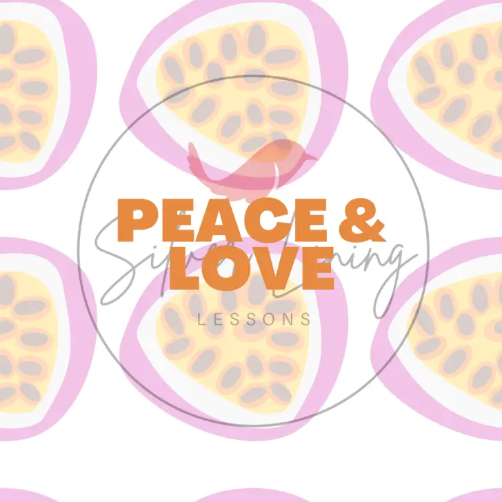 Peace & Love Water – Silver Lining Lessons