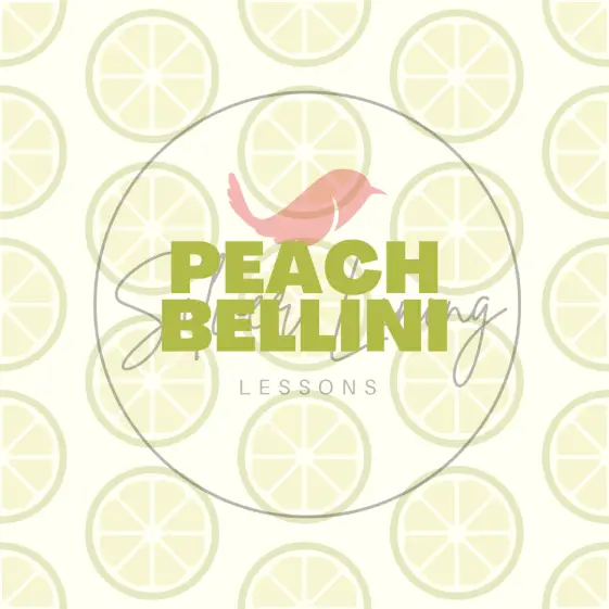 Peach Bellini Water – Silver Lining Lessons
