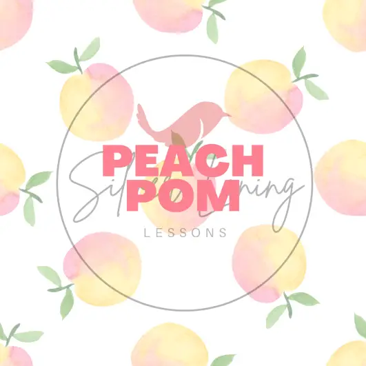 Peach Pom Water – Silver Lining Lessons