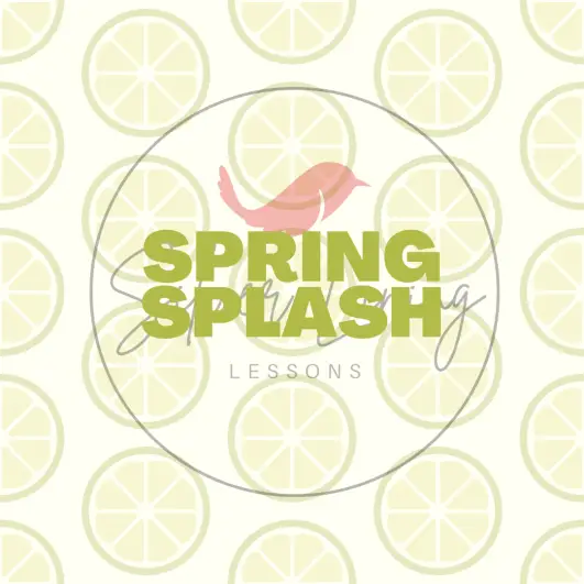 Spring Splash Water – Silver Lining Lessons