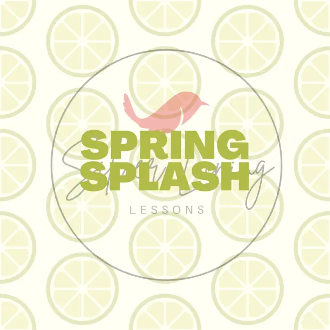 Spring Splash Water – Silver Lining Lessons