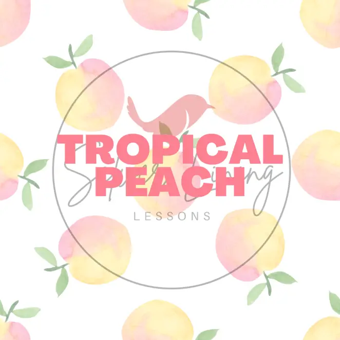 Tropical Peach Water – Silver Lining Lessons