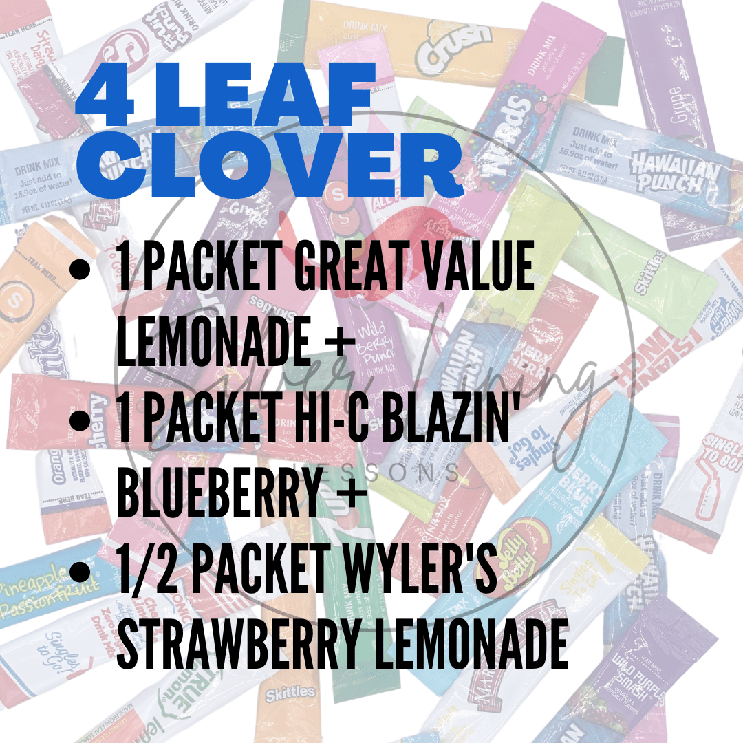 4 Leaf Clover Water – Silver Lining Lessons