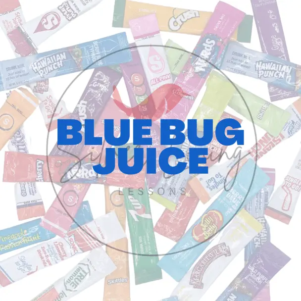 Blue Bug Juice Water – Silver Lining Lessons