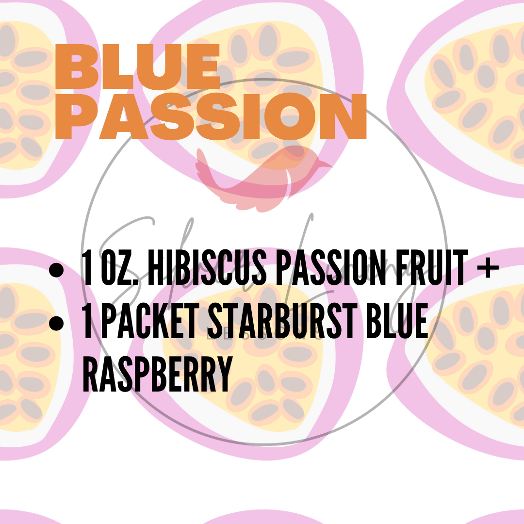 Blue Passion Water – Silver Lining Lessons