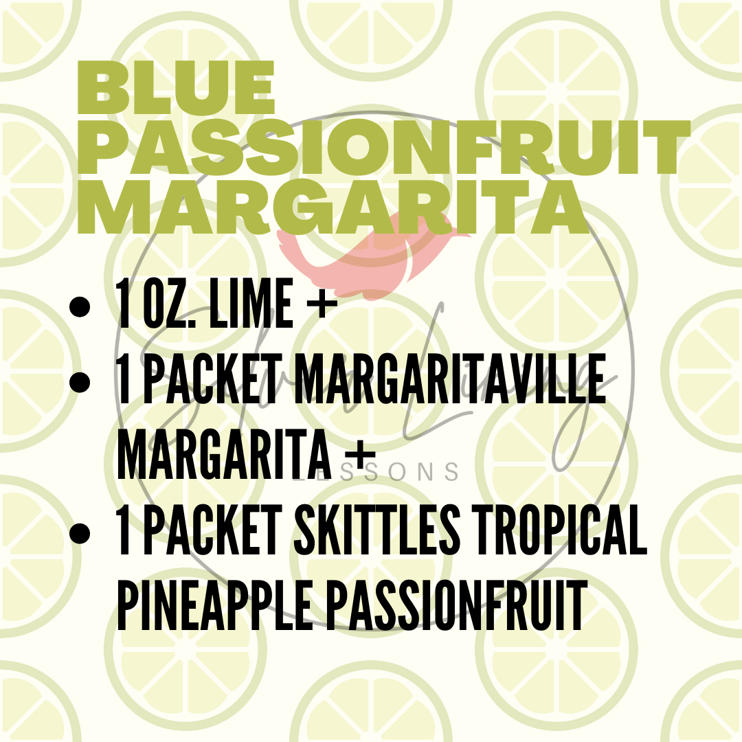 Blue Passion Fruit Margarita Water – Silver Lining Lessons