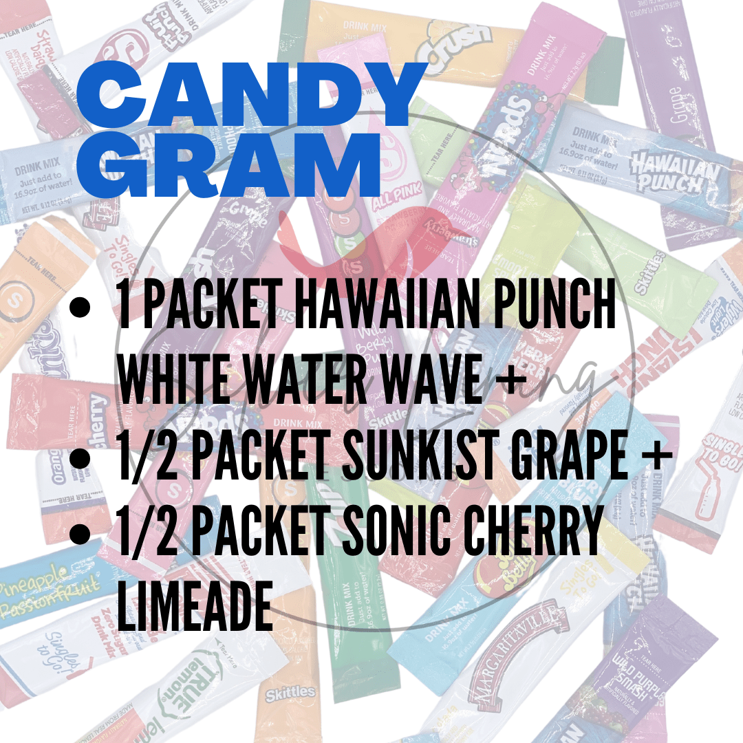 Candy Gram Water – Silver Lining Lessons
