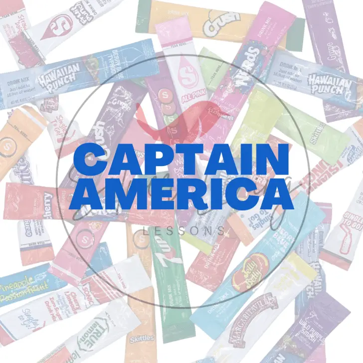 Captain America Water – Silver Lining Lessons