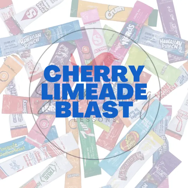 Cherry Limeade Blast Water – Silver Lining Lessons