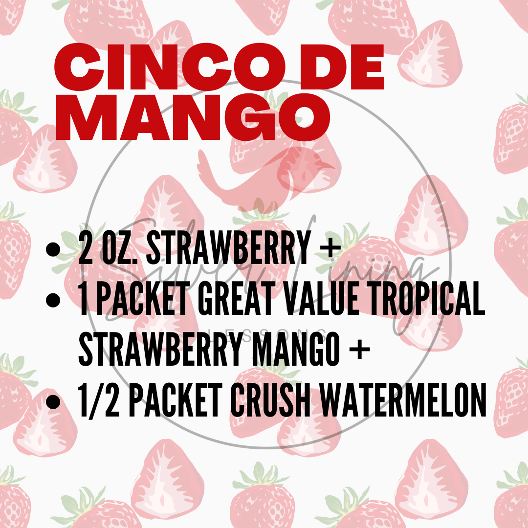 Cinco de Mango Water – Silver Lining Lessons