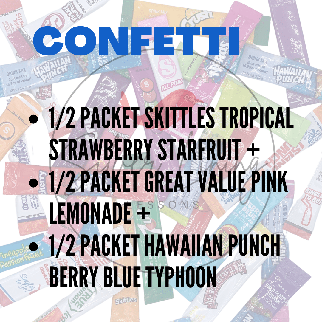 Confetti Water – Silver Lining Lessons