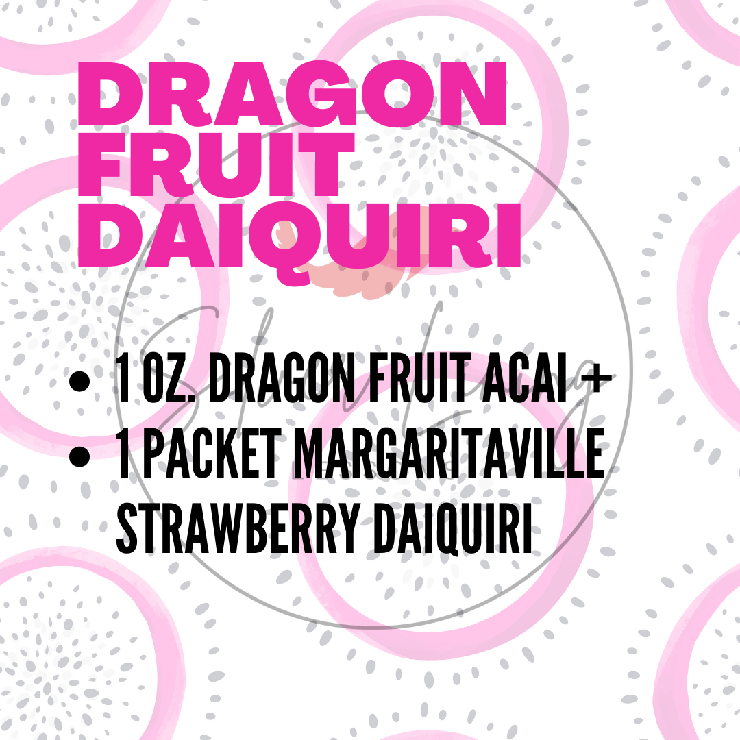 Dragon Fruit Daiquiri Water – Silver Lining Lessons