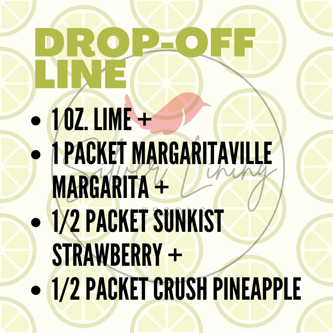 Drop-Off Line Water – Silver Lining Lessons