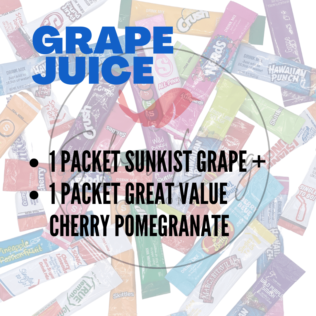 Grape Juice Water – Silver Lining Lessons