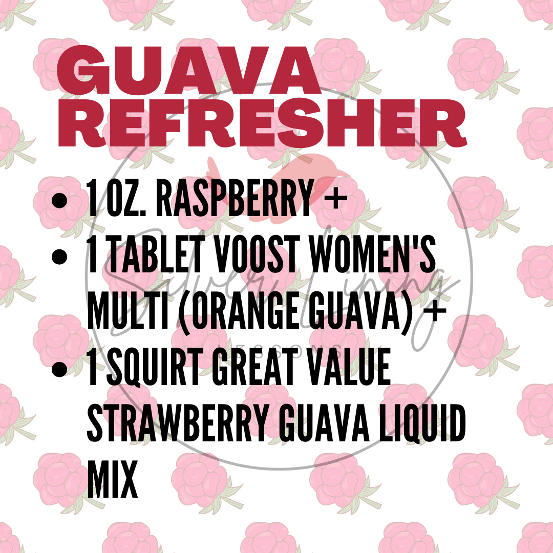 Guava Refresher Water – Silver Lining Lessons