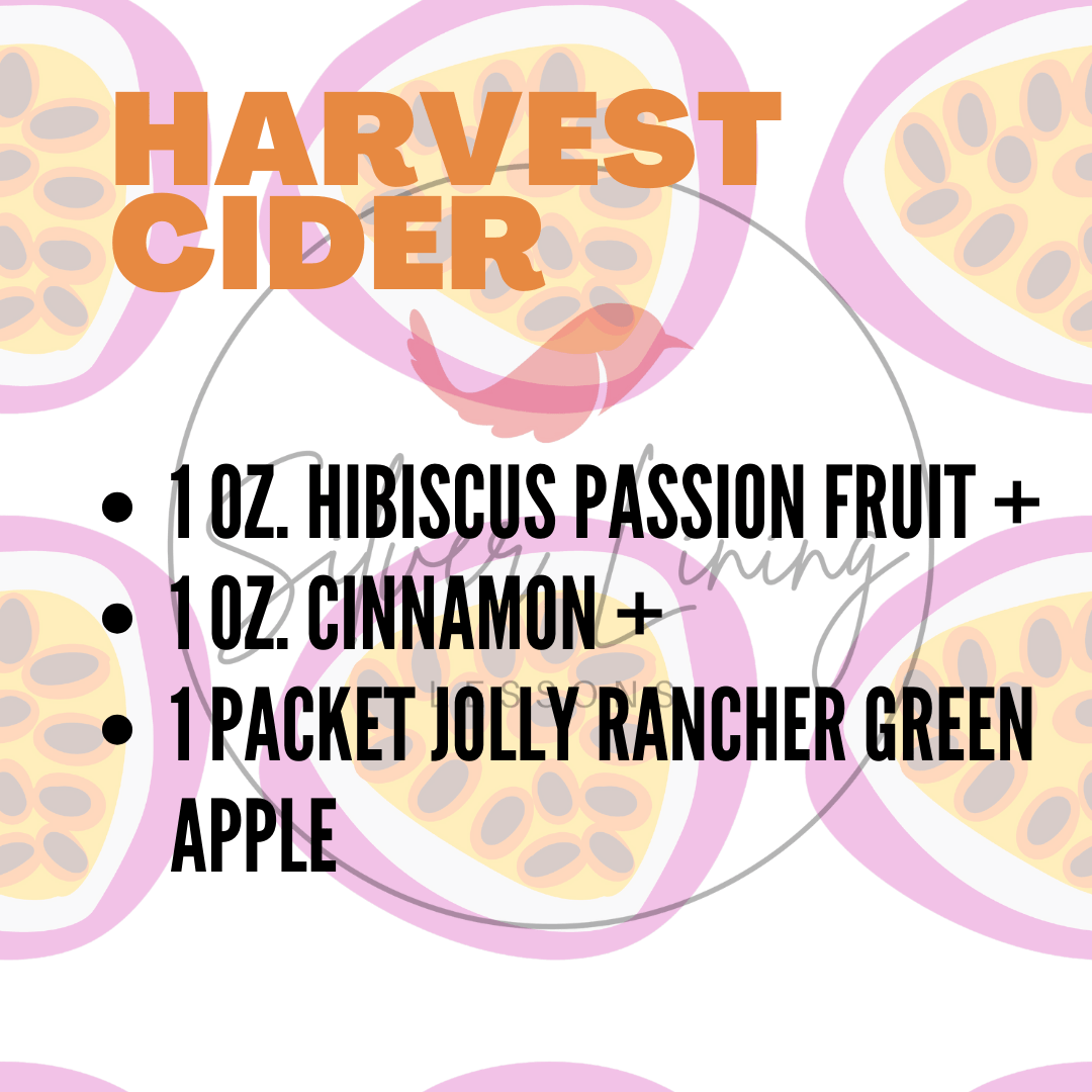 Harvest Cider Water – Silver Lining Lessons