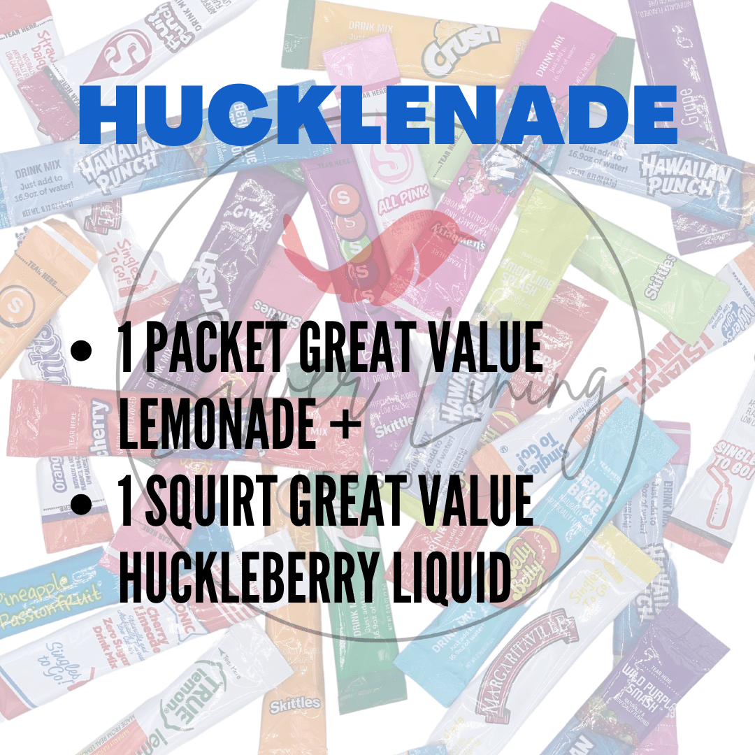 Hucklenade Water – Silver Lining Lessons