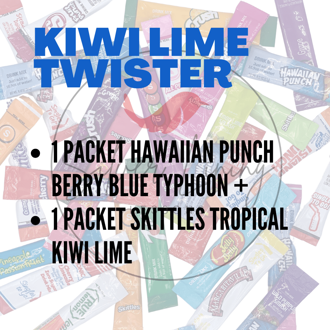Kiwi Lime Twister Water – Silver Lining Lessons