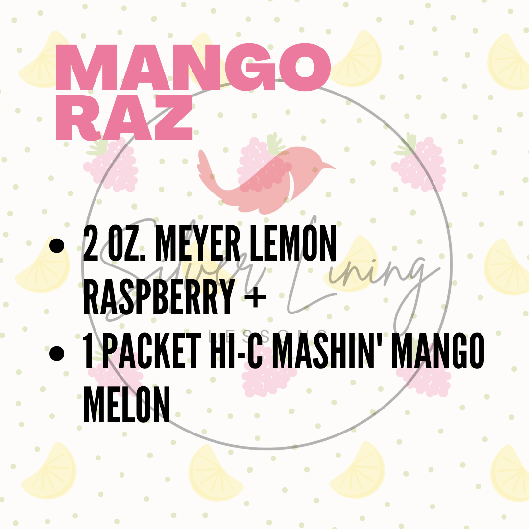 Mango Raz Water – Silver Lining Lessons