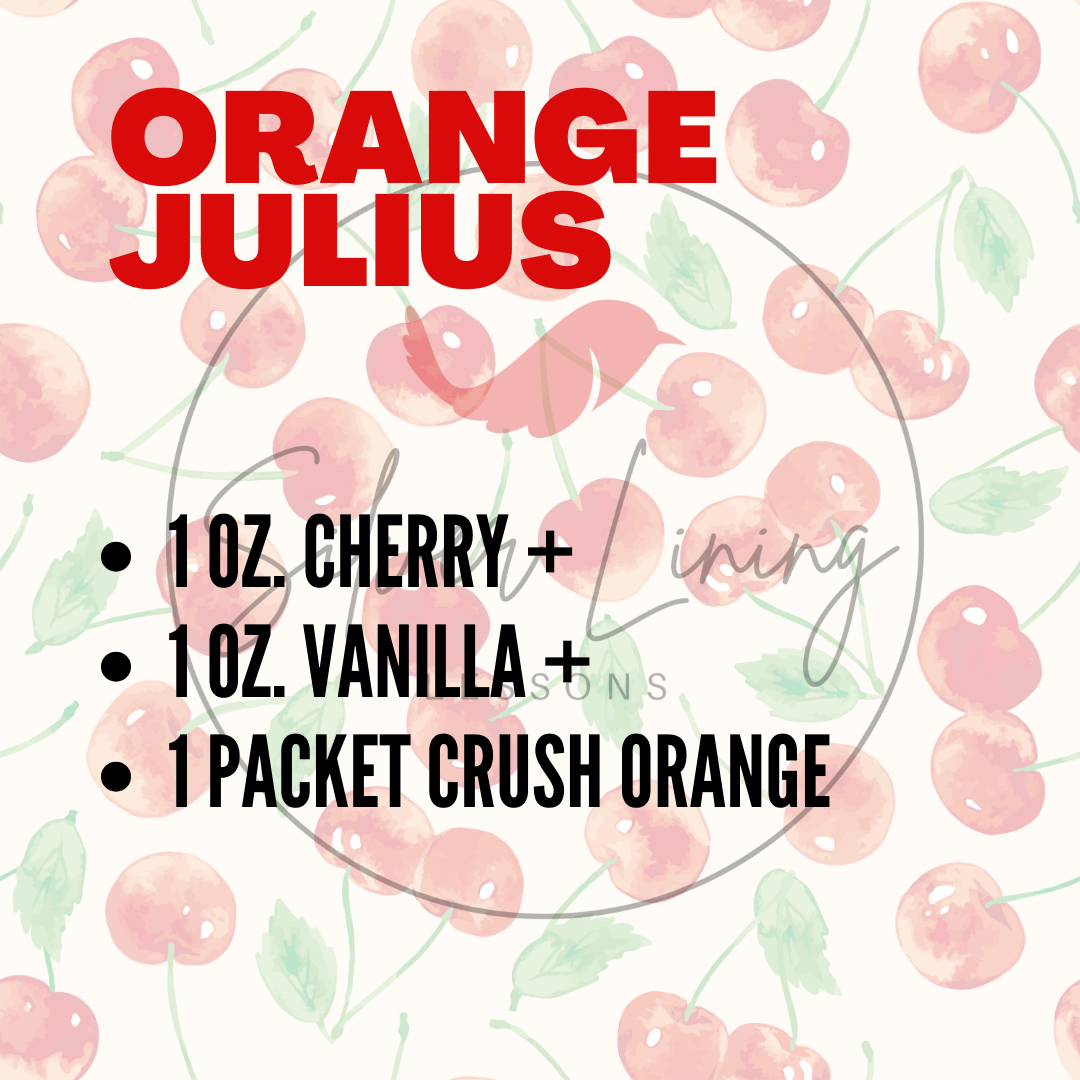 Orange Julius Water – Silver Lining Lessons