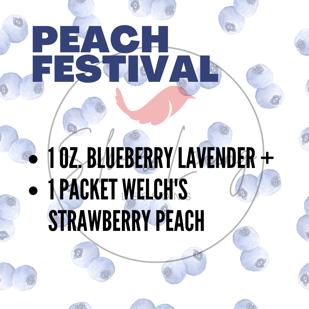 Peach Festival Water – Silver Lining Lessons