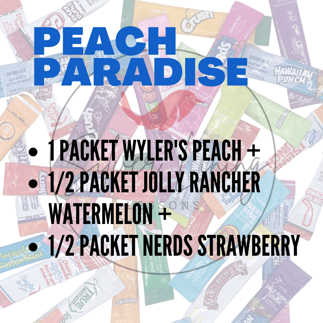 Peach Paradise Water – Silver Lining Lessons