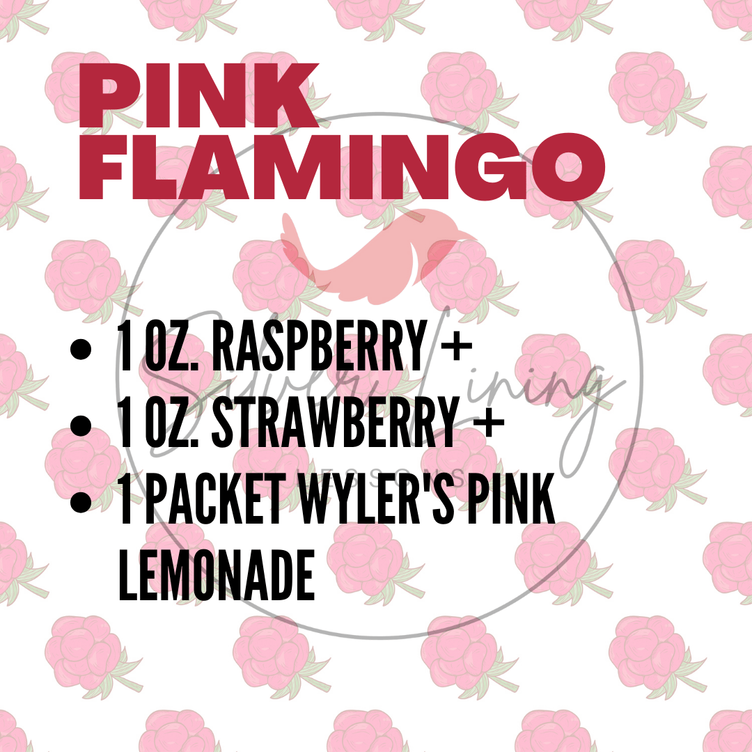 Pink Flamingo Water – Silver Lining Lessons