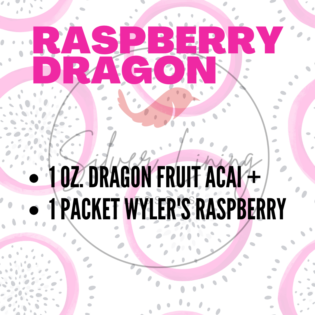 Raspberry Dragon Water – Silver Lining Lessons