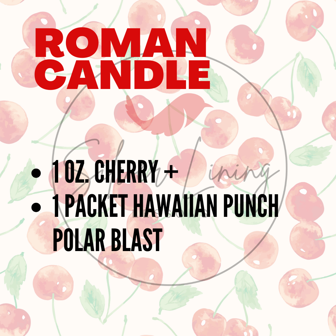 Roman Candle Water – Silver Lining Lessons