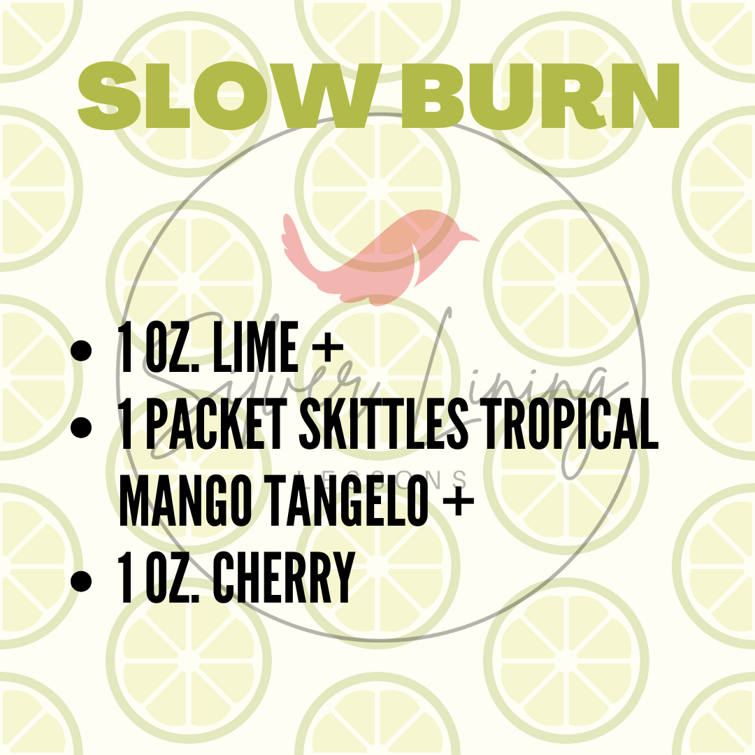 Slow Burn Water – Silver Lining Lessons