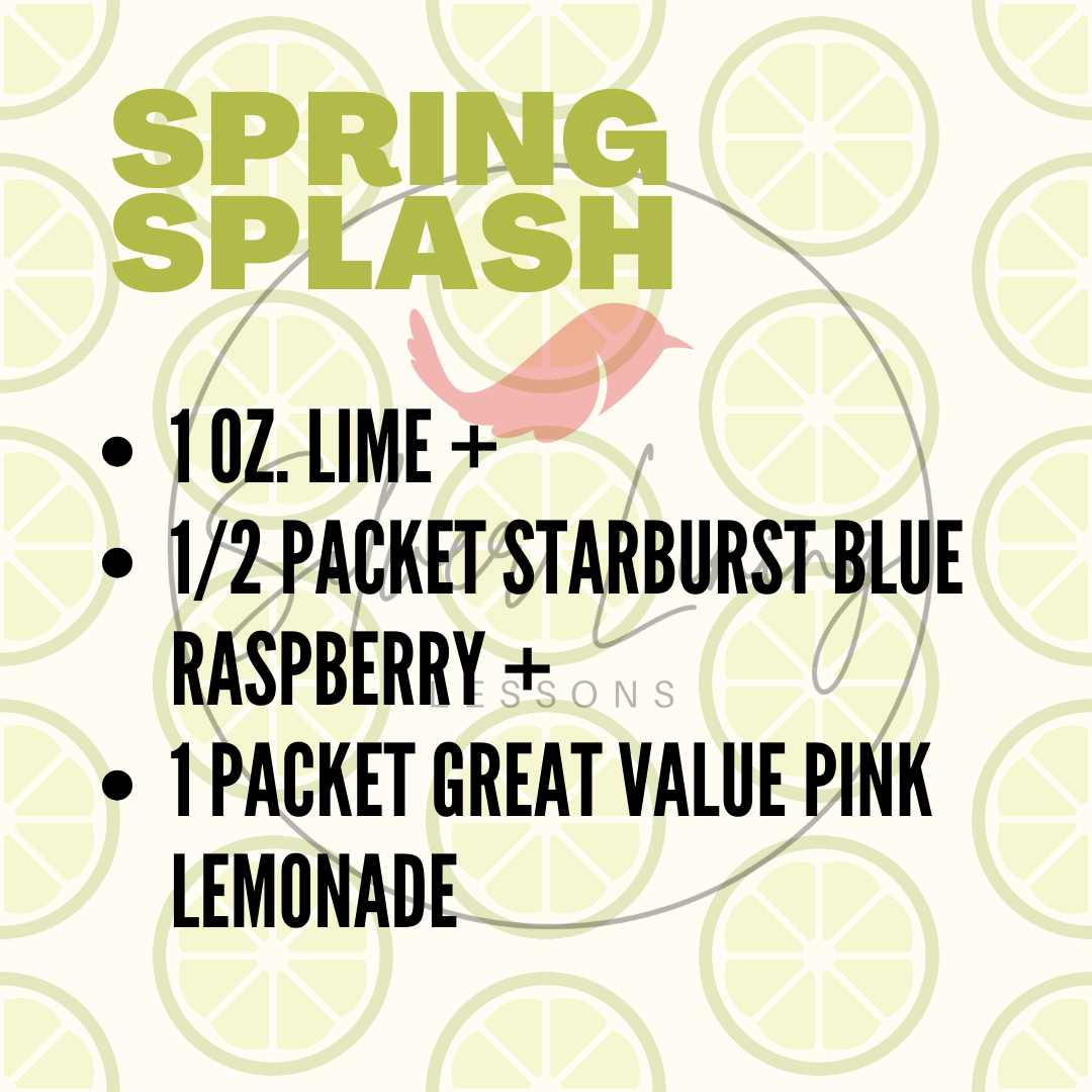 Spring Splash Water – Silver Lining Lessons